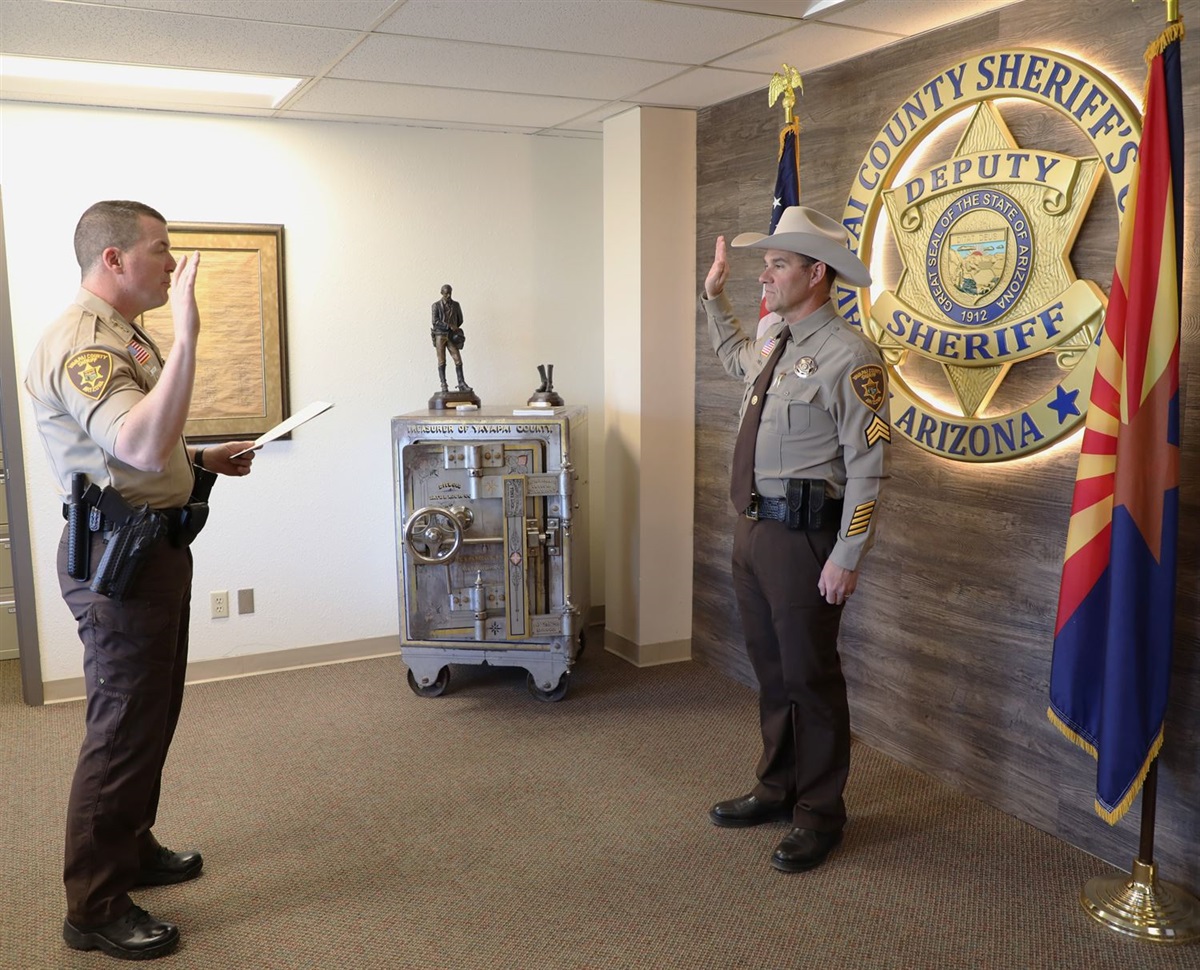 YCSO PROMOTES AWARD WINNER ALAN CONNER TO SERGEANT YCSOAZ.gov