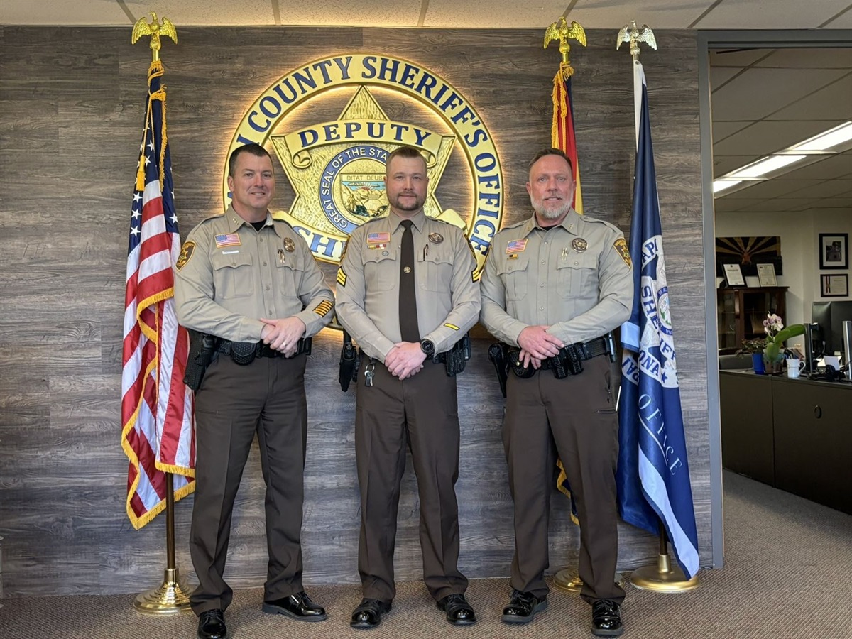 YCSO PROMOTES LUCAS FRASER TO DETENTION SERGEANT YCSOAZ.gov