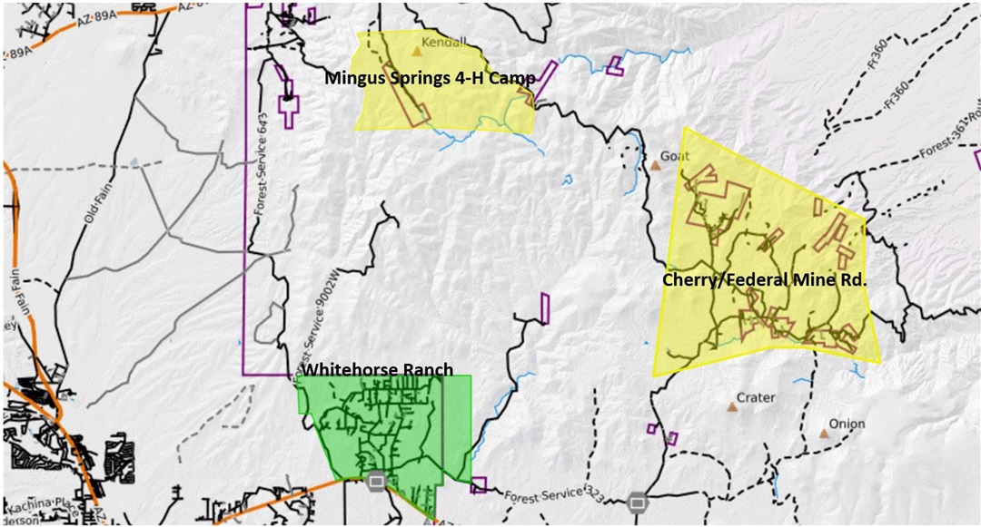 A.M UPDATE FOR GRAPEVINE AND RACETRACK FIRE EVACUATIONS: YCSOAZ.gov