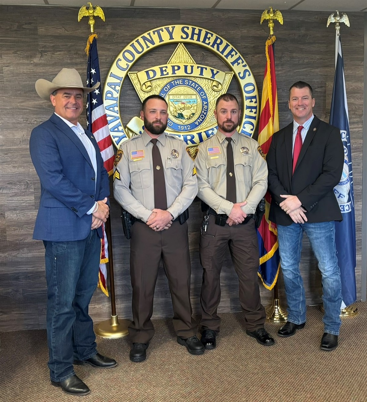 TWO MORE YCSO PROMOTIONS: WARBURTON AND DICKINSON MOVE UP YCSOAZ.gov