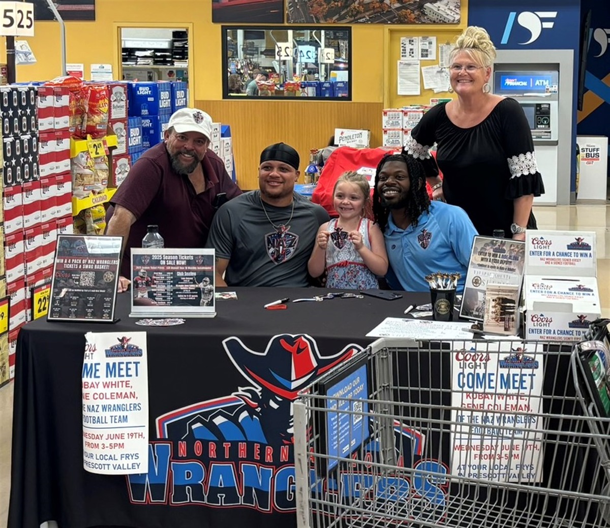 YCSO TEAMS UP WITH NAZ WRANGLERS AT COMMUNITY EVENT IN PRESCOTT VALLEY ...